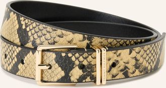 Tommy Hilfiger Lederg&uuml;rtel beige