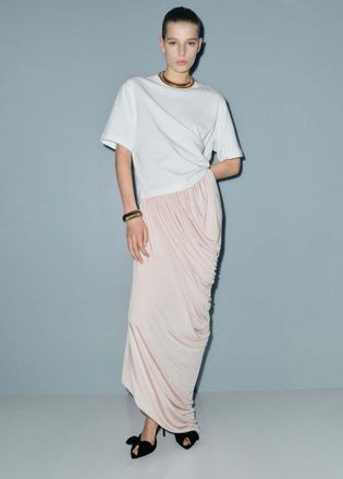 Mango Sandales talon naud noir - Femme - 35 - MANGO