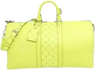 Louis Vuitton unisex, Pre-owned, Jaune, Taille: ONE Size Sac Week-End Pre-owned
