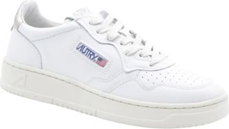 Autry Femme, Chaussures, Blanc, Taille: 36 EU Baskets Basses Medalist