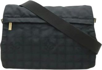 Chanel unisex, Pre-owned, Noir, Taille: ONE Size Sac bandouli&egrave;re Pre-owned New Travel Line