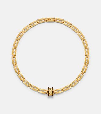 Bulgari Halskette B.zero1 aus 18kt Gelbgold mit Keramik