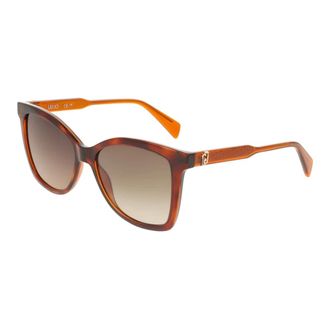 Liu Jo Lunettes de soleil papillon - Femme - Accessoires - Brun - Taille: 55 MM