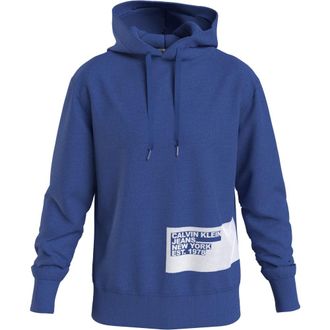 Calvin Klein Hoodie - - Sweatshirts & Hoodies - Herren - Blau - L