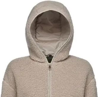 Geox Damen Shaped+hoo Sweater, String, M EU