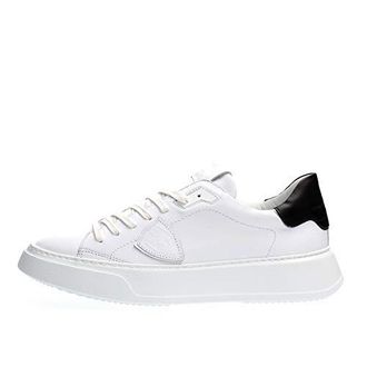 Philippe Model Homme Temple Basket Blanc - Noir 39 EU