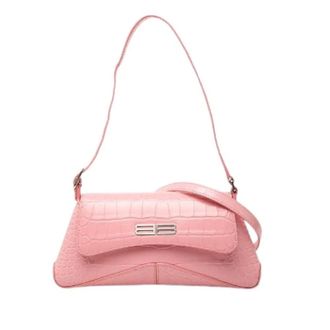 Balenciaga Pre-owned XX Small Flap Sac bandouli&egrave;re en cuir - Femme - Pre-owned - Rose - Taille: ONE Size