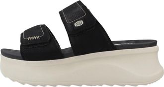 Hey Dude Delray Slide Classic - - Shoes - Damen - Schwarzk - 40 EU