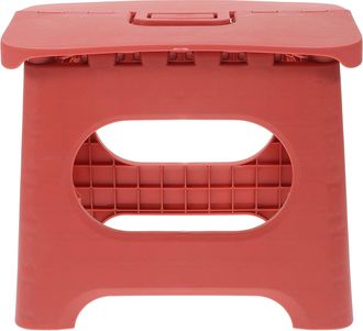 Cabilock Kompakter Tragbarer Kunststoff Klapphocker Outdoor Angelhocker Robust Vielseitig für Garten Camping Angeln Zuhause