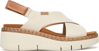 Pikolinos Sandalen Pikolinos Gomera W0K-0606C1 Wei&szlig;