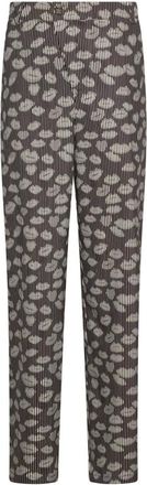 Silvian Heach Femme, Pantalons, Brun, Taille: 38 FR All-over Graphic Pantalons