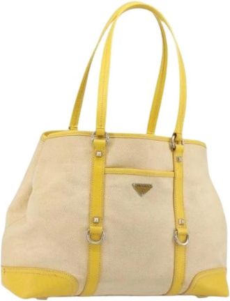 Prada Damen, Pre-Owned, Beige, ONE SIZEGr&ouml;&szlig;e