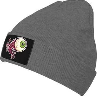 Generic Bonnet Tricoté Drapeau Américain Et Drapeau De Virginie Déchirés Extensible Bonnet Hiver Chaud Tricot Respirant Beanie Tricoté pour Sports Adultes Cyc