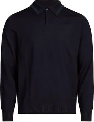 Paul Smith Pull col boutonn&eacute; en laine m&eacute;rinos