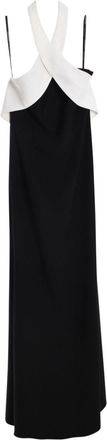Roland Mouret Neckholder-Abendkleid - Schwarz