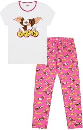 Gremlins Pyjama long Gizmo pour femme, rose, 38-40