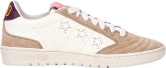 Pantofola D'oro Damen Wembley Sneaker, Wei&szlig; Ecru Rosa Lila, 40 EU