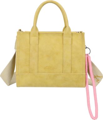 Fritzi Aus Preußen Umhängetasche Handtasche Fritzi SquareN Vintage Crossbody Bag Light Curry senfgelb