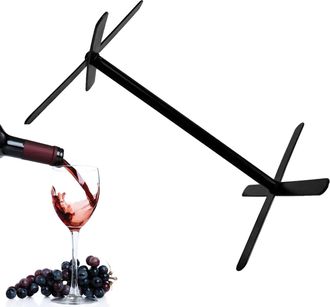 Generic Horizontaler Weinhalter - Weinregal aus Metall, Flaschenst&auml;nder f&uuml;r Champagner | Langlebige Weinlagerung Tischplatte f&uuml;r Liebhaber sbar Esszimmer Home