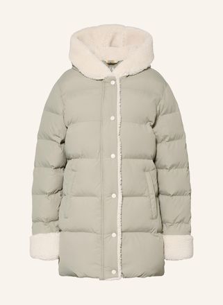 Wellensteyn Wellensteyn Steppjacke Prosecco Mit Kunstfell gruen