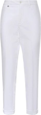 Fay Femme, Pantalons, Blanc, Taille: W25 Cropped Pantalons