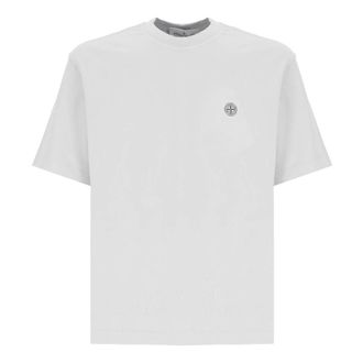Stone Island Homme, Tops, Bleu, Taille: S T-shirt et Polo Bleu Clair