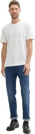 Tom Tailor Jean Droit Marvin pour Homme, 10120 - Bleu Denim us&eacute;, 38W x 36L