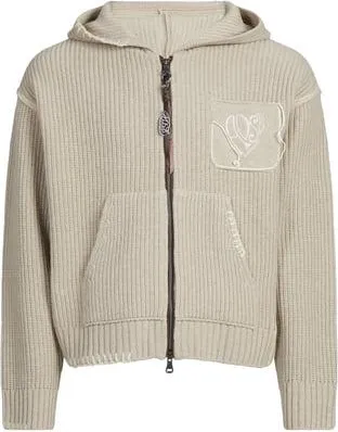 Andersson Bell Hoodie en laine m&eacute;lang&eacute;e