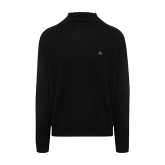 Vivienne Westwood Fisherman Jumper - - Knitwear - Herren - Schwarzk - XL