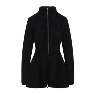 Alaia Schwarzer Pullover f&uuml;r Frauen - - Knitwear - Damen - Schwarzk - XS
