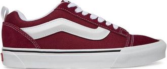Vans Sneakers aus Stoff Knu Skool VN000D22ZCF1 Dunkelrot