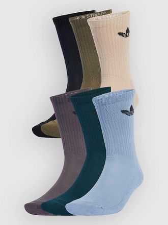 adidas Originals Tr Crew 6P Socks &agrave; motifs