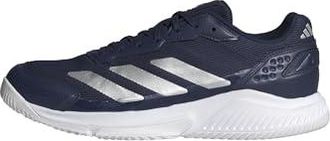 adidas Adidas Homme Courtquick Mens Padel Shoes, Dark Blue/Silver met./FTWR White, 44 2/3 EU