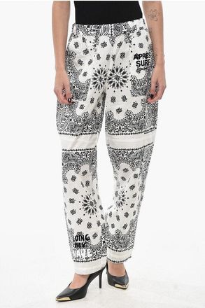 APR&Egrave;S SURF Cotton Trousers TACATA with Bandana Print size Xs