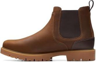 Clarks Rossdale Top Mens Chelsea Boots 46 EU Beeswax