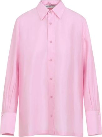 Carven Femme, Blouses et Chemises, Rose, Taille: 38 FR Chemise en soie
