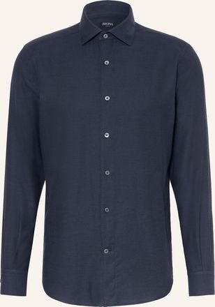 Ermenegildo Zegna Zegna Hemd Regular Fit blau