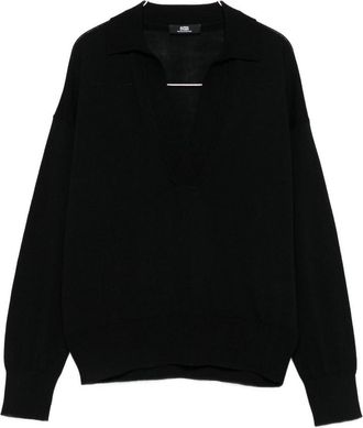 Alpha Studio Poloshirt - Schwarz