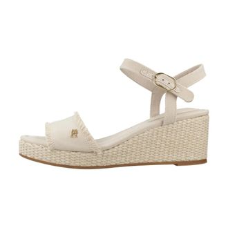 Tommy Hilfiger Femme, Chaussures, Beige, Taille: 38 EU Eileen Wedges