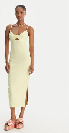 Roxy Sommerkleid Wavey Lady ERJKD03530 Gr&uuml;n Slim Fit