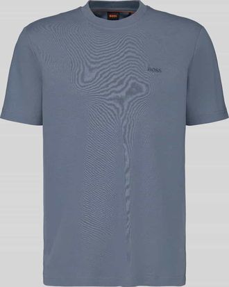 Boss Orange by Hugo Boss Regular Fit T-Shirt aus reiner Baumwolle Modell Te_interlock