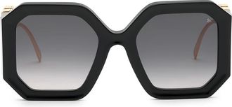 Philipp Plein Femme, Accessoires, Noir, Taille: ONE Size Diva Lunettes de soleil