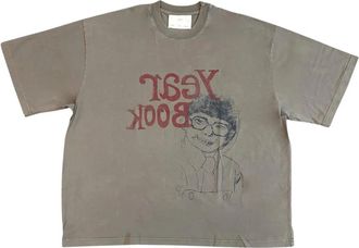 Song for the Mute Homme, Tops, Vert, Taille: S School Portrait Gym Tee