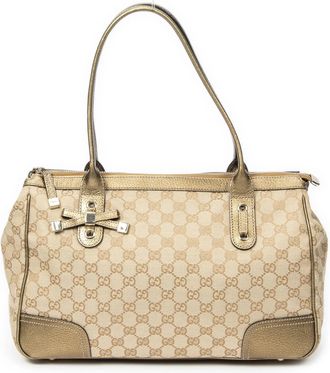 Gucci Crossbody Bags - Medium Princy Tote - Gr. unisize - in Gold - f&uuml;r Damen