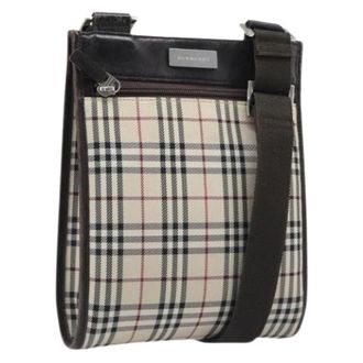 Burberry Sac bandouli&egrave;re Pre-owned en toile - Femme - Pre-owned - Beige - Taille: ONE Size