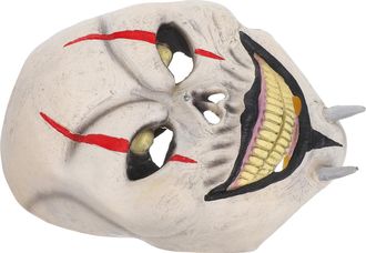 Valiclud Realistische Horror Skull Maske mit Beweglichem Kiefer Gruseliges Halloween Kost&uuml;maccessoire f&uuml;r Erwachsene Bequemes Material f&uuml;r Cosplay Escape und T