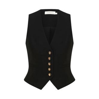 Zimmermann Valiant Waistcoat - - Suits - Damen - Schwarzk - XS