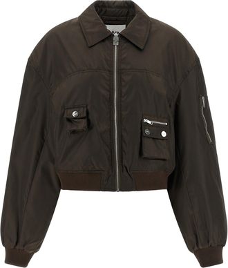 Ganni Duchesse Jacket - Brown
