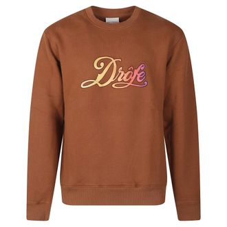 Dr&ocirc;le de Monsieur Classic Slogan Sweatshirt - - Sweatshirts & Hoodies - Herren - Braun - L
