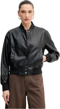 A|X Armani Exchange Femme, Vestes, Noir, Taille: 42 FR Bomber Vestes